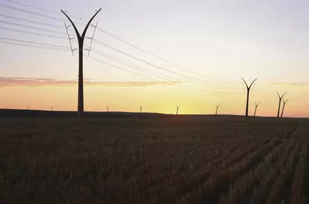 Pylons of the Future Dancing with Nature ໂດຍ Hugh Dutton Associés 75915_2