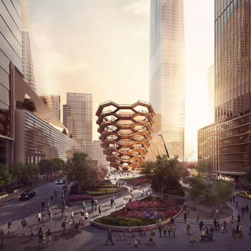 12 novos edifícios para esperar em 2019: Vessel, EUA, por Heatherwick Studio