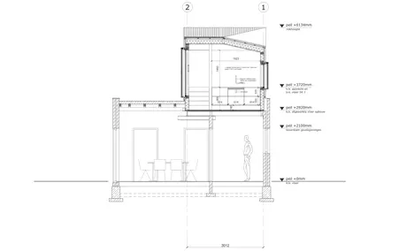 Transformation Forest House vun Bloot Architecture