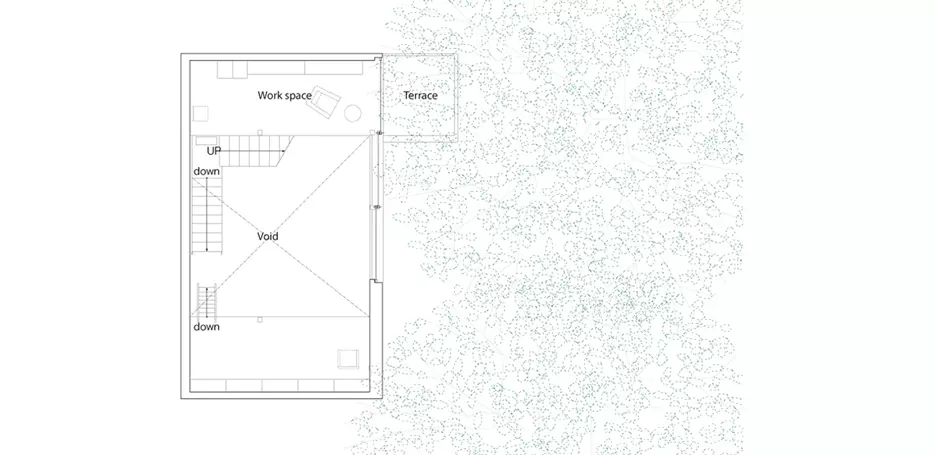 Ụlọ iji jide osisi site Takeru Shoji Architects