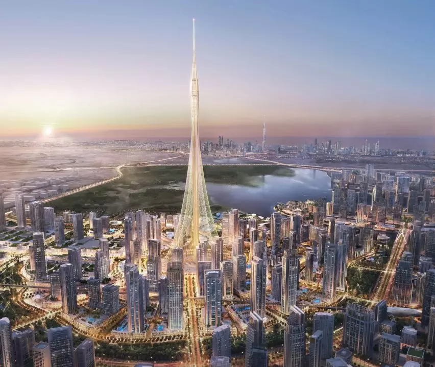 迪拜克里克港世界最高塔建築新聖地亞哥卡拉特拉瓦聯合阿拉伯酋長國dezeen_2364_col_3