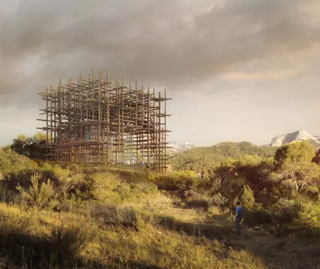 Sou Fujimoto's Geometric Forest ஸ்பானிய கனவு இல்லங்களின் தொடரில் இடம்பெறும்