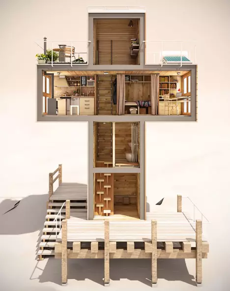 Skit Micro House بواسطة Dachi Papuashvili