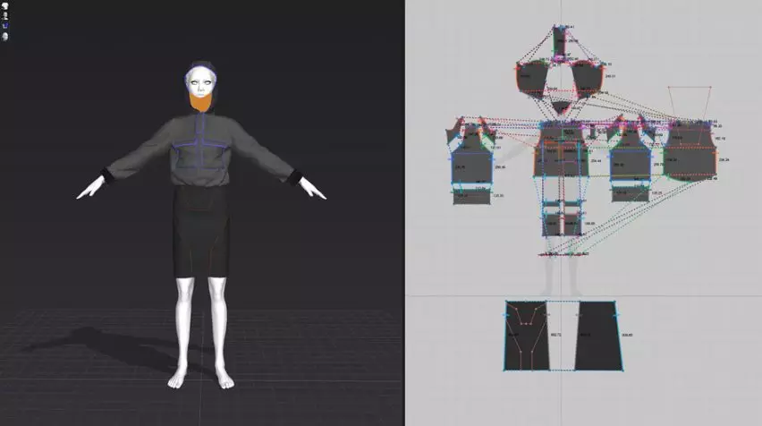 Proces Neuro od Clementa Balavoinea umožňuje úplne digitálne prispôsobiť odevy