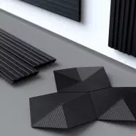 Gemaach aus Air Biochar Plastik Panelen