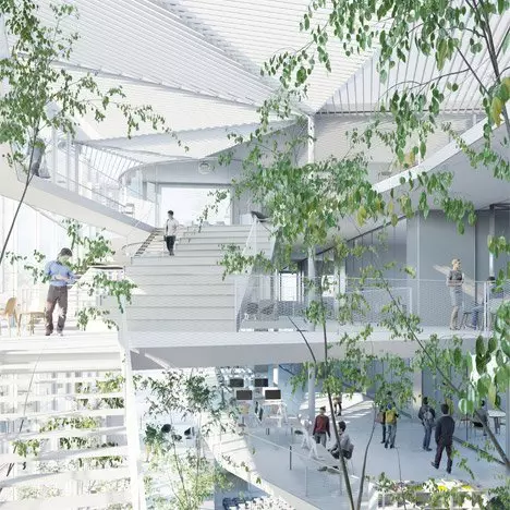 Politeknik Paris-Saclay oleh Sou Fujimoto