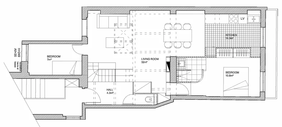 Apartment e Porte de Vincennes ke Cairos Architecture