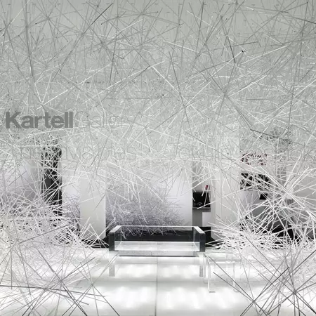 Ձյան փաթիլ Tokujin Yoshioka-ի կողմից Kartell-ի համար 80628_1