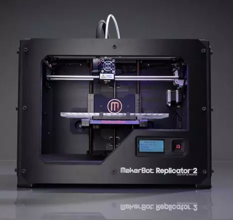 La impresora 3D Replicator 2 de Makerbot, lanzada en octubre de 2012