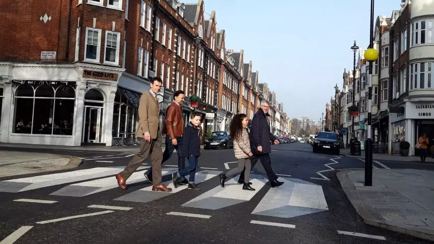 Esta semana en Dezeen: el primer paso de cebra en 3D de Londres