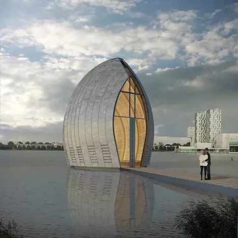 The Weerwater Chapel විසින් Rene van Zuuk Architekten විසිනි