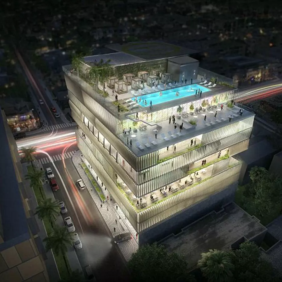 Gwyneth Paltrow enlists Gensler los tsim Hollywood cov tswv cuab-tsuas yog club