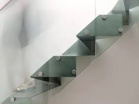Escalier Origami par les architectes Bell Phillips