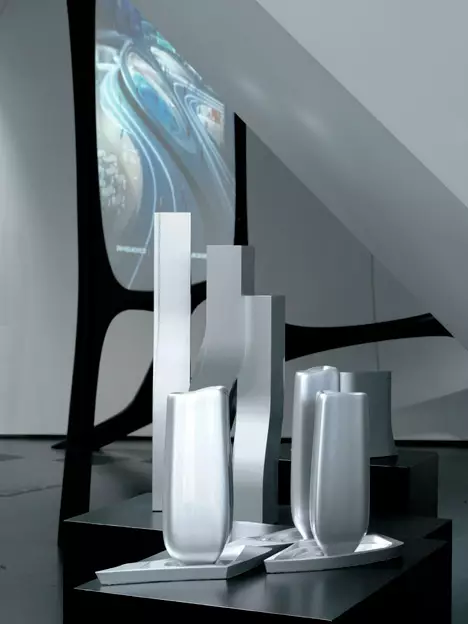 Une Architecture au Mobile Art Pavilion par Zaha Hadid