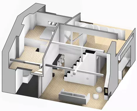 Парижская квартира от MAAJ Architectes