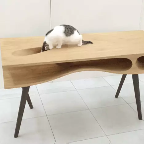 CATable by Hao Ruan_loop_dezeen