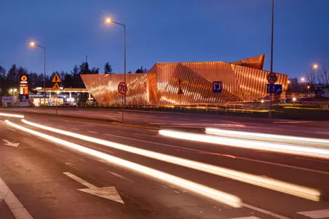 Tűzmúzeum Żoryban, az OVO Grabczewscy Architekci által