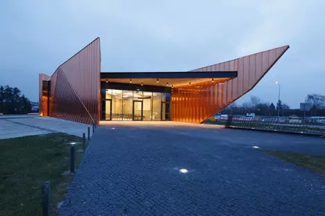 Tűzmúzeum Żoryban, az OVO Grabczewscy Architekci által