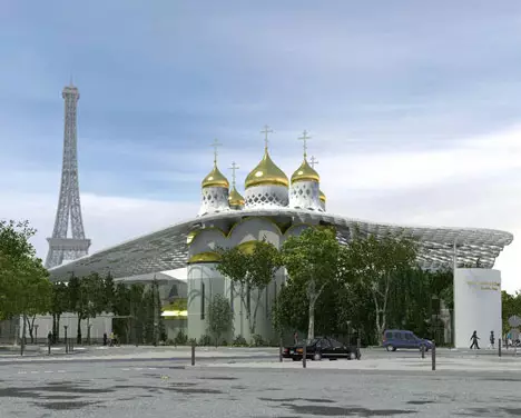 Centrul Cultural și Spiritual Ortodox Rus din Paris de către Arch Group