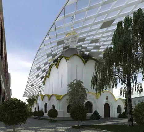 Cultureel en spiritueel Russisch-orthodox centrum in Parijs door Arch group