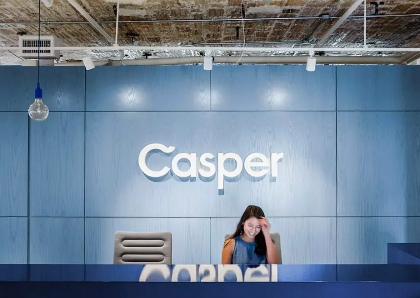浮動設計工作室為 Casper 設計的辦公室