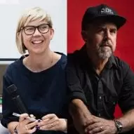 Charla de los Premios Dezeen con Gary Hustwit y Katie Treggiden