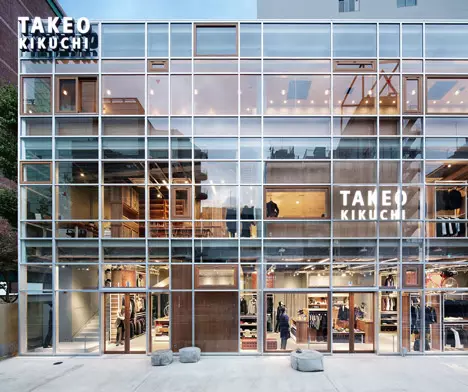 Takeo Kikuchi Shibuya waxaa qoray Schemata Architects