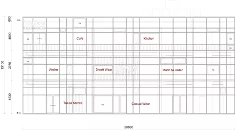 Takeo Kikuchi Shibuya דורך Schemata Architects