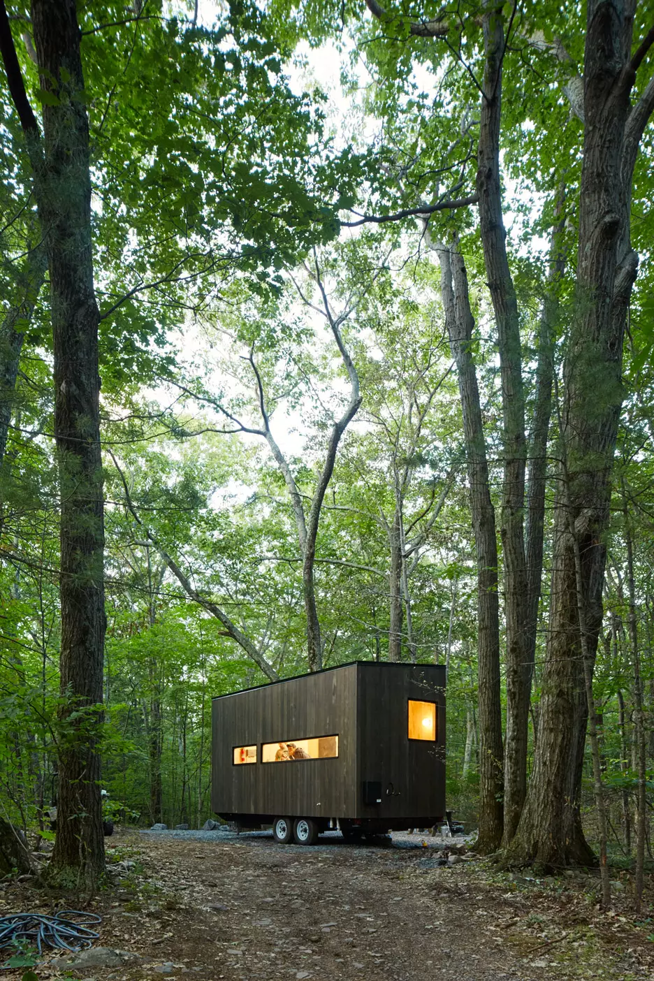 The Eleanor Cabin deukeut New York. Poto ku Roderick Aichinger