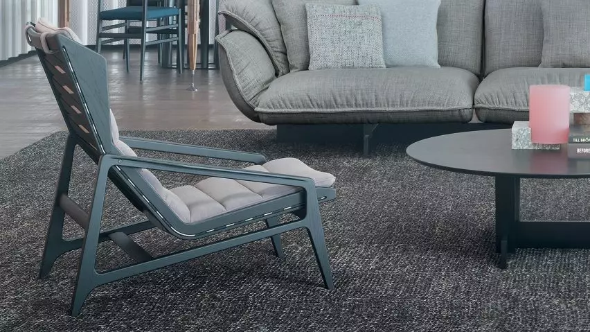 Cassina's 811 krēsls, ko izveidojis Džo Ponti