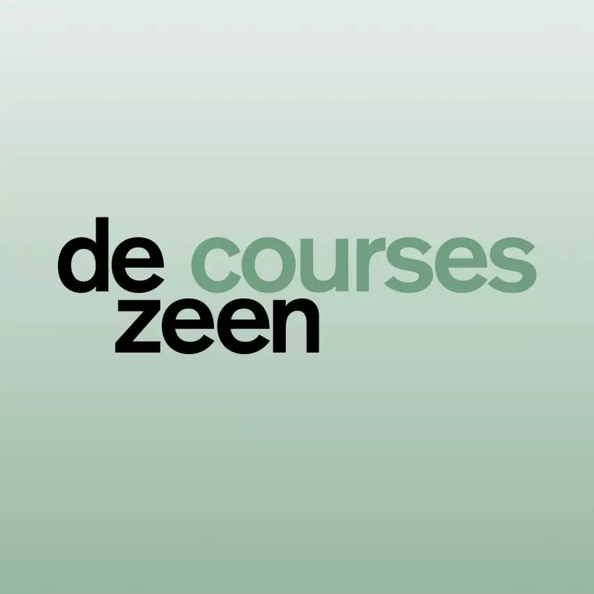 Logotip Dezeen kurseva