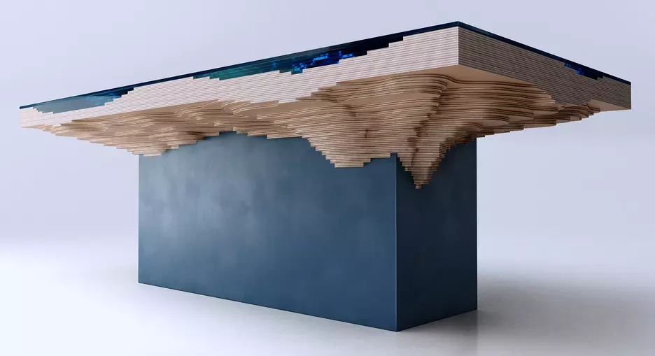 Mesa de comedor Abyss de Duffy London