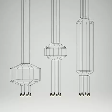 Wireflow de Arik Levy - gajninto de Lighting Fixtures kategorio