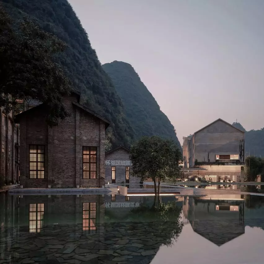 Alila Yangshuo, Ĉinio, de Vector Architects