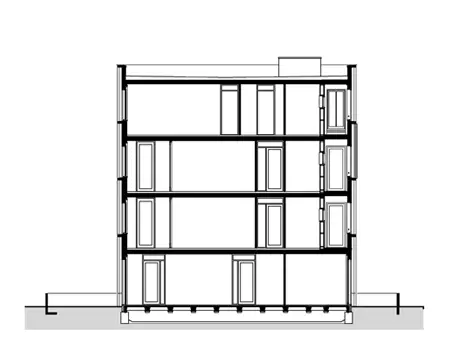 Zierikzee stambene zgrade tvrtke Kingma Roorda Architecten 92217_17