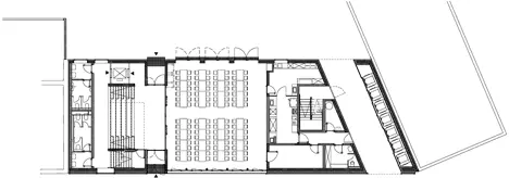 Ụlọ akwụkwọ Grammar na Karlsruhe, Germany site na Netzwerk Architekten