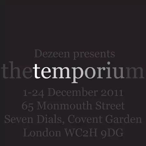 „The Temporium“ 2011 m