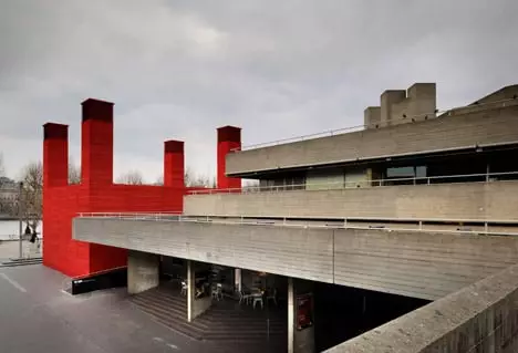 โรงละครแห่งชาติโดย Denys Lasdun