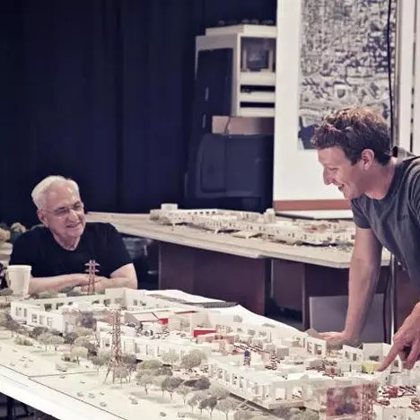 Frank Gehry diseña la nueva sede de Facebook