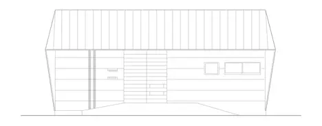 West elevation ng Arboleda ng Horibe Associates