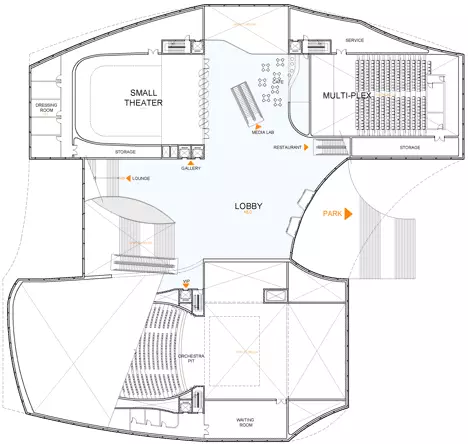 Sejong Performing Arts Center ni Asymptote