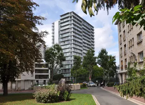 Tour Bois-le-Pretre av Frederic Druot Anne Lacaton och Jean-Philippe Vassal