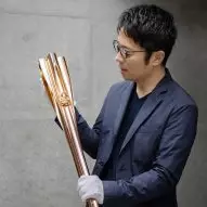 Tokyo 2020 Olympics torch ni Tokujin Yoshioka