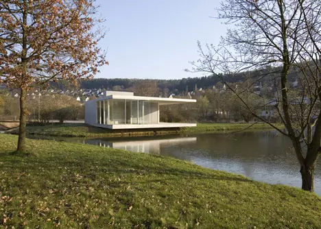 Pavilion Siegen oleh Ian Shaw Architekten