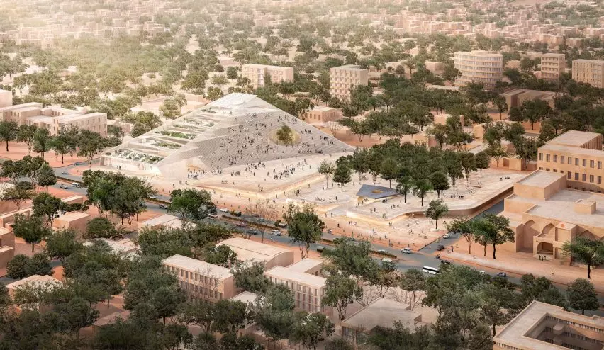 Nieuw parlementsgebouw Burkina Faso 