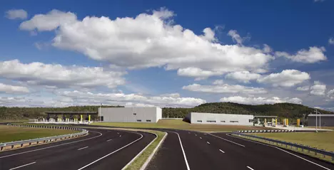 Feriene Steaten Land Port of Entry yn Calais troch Robert Siegel Architects